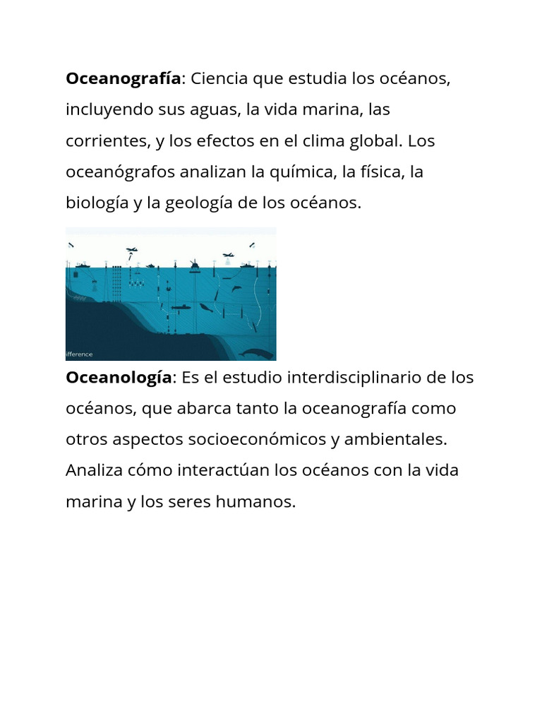 Oceanografía | PDF
