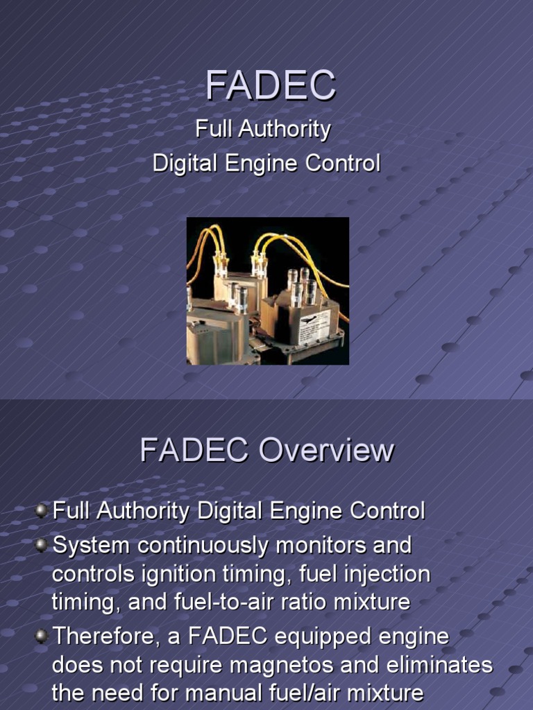 Liberty XL2 FADEC | PDF | Ignition System | Rotating Machines