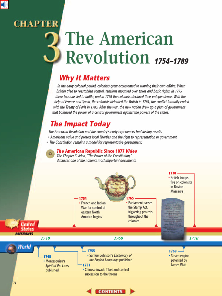Colonial Tensions Preceding Revolution | PDF | American Revolution ...
