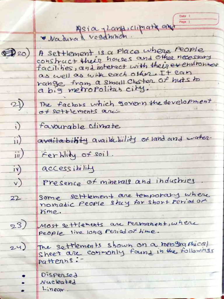 Geography Answers | PDF