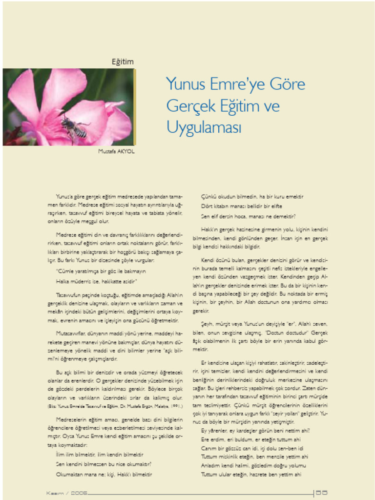 Yunus Emre | PDF