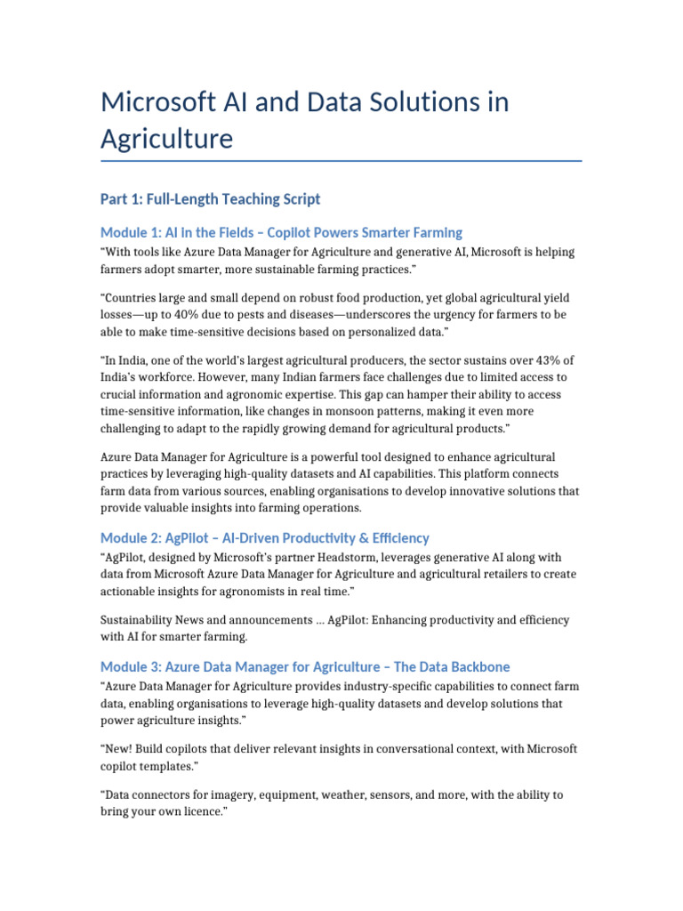 d6SC8wgQQzadwk70S2ze Microsoft AI Agriculture Part1 Full Book | PDF ...