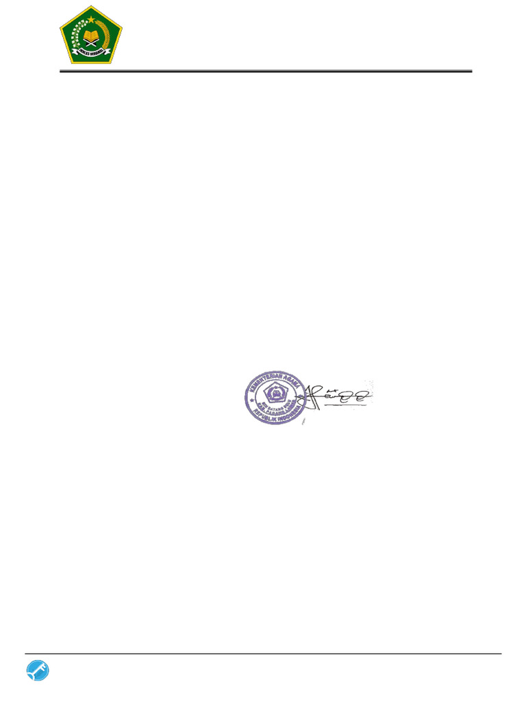 Surat Keterangan Absen Error-1 | PDF