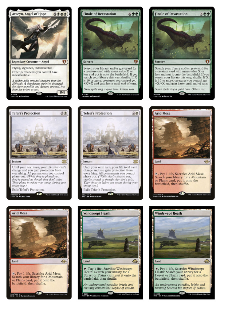 TCG Stacked Proxies | PDF