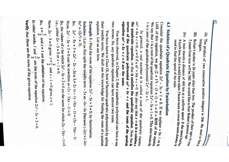 Maths Chapter 4 Exercise 4 1 Page 2 Pdf