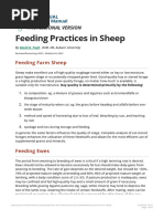 Handbook For Intensive Sheep Farming | PDF | Sheep | Fetus