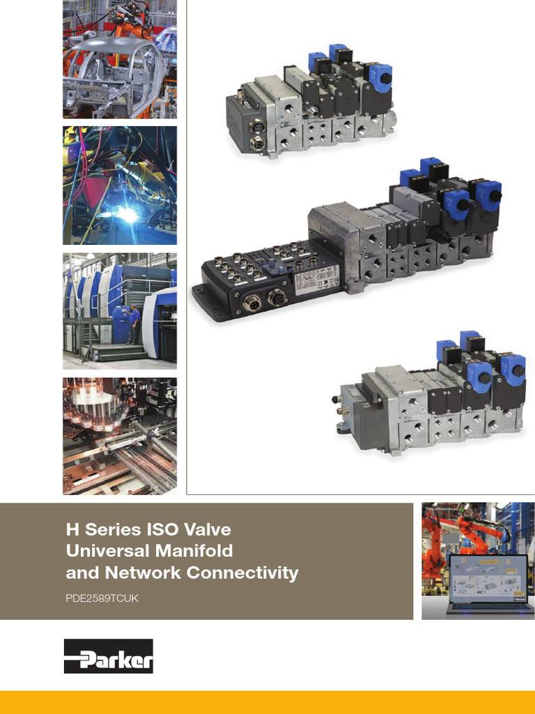 Parker Pneumatic H Series ISO Valves PDE2589TCUK | PDF