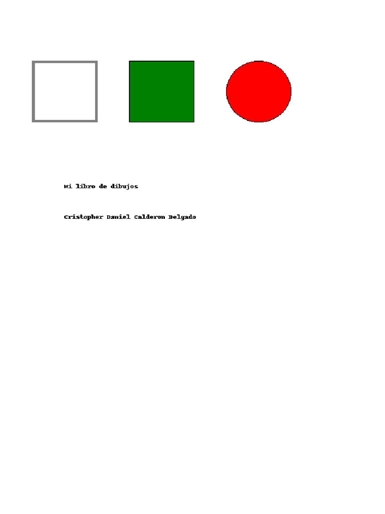 Cristopher Daniel Libro Dibujos | PDF