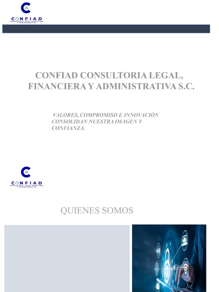 Curriculum Empresarial Confiad - 2022 | PDF | Calidad (comercial ...