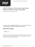 Chiseling | PDF | Metals | Tools