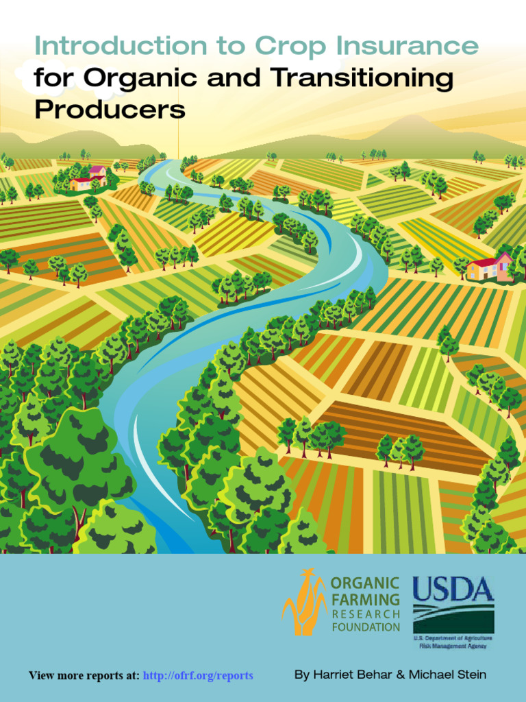 Crop Insurance Guide for Organic Farmers | PDF | Crop Insurance | Insurance