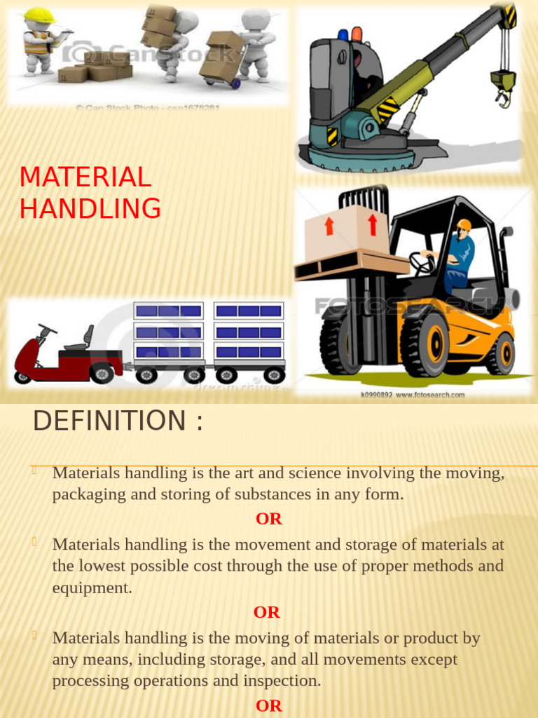 Understanding Materials Handling Systems | PDF | Crane (Machine ...