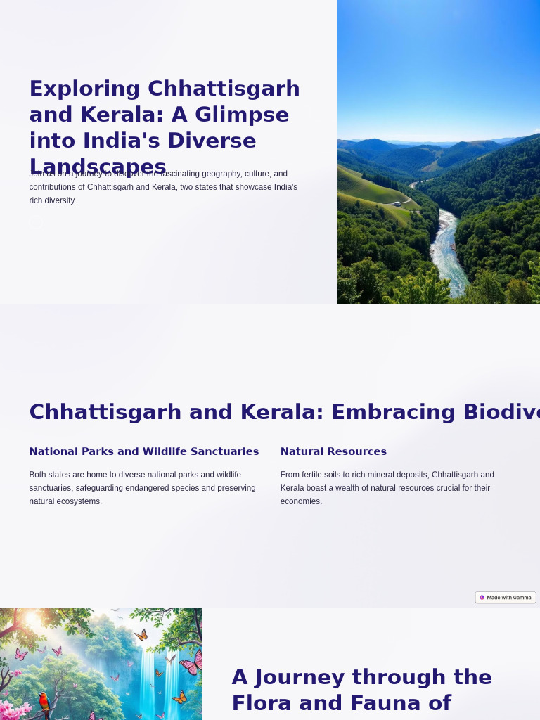 Kerala and Chhattisgarh: A Comparative Study | PDF | Kerala | Cuisine