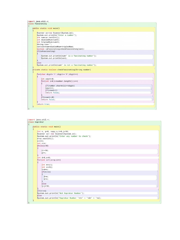 Isc Class 11 Programs | PDF