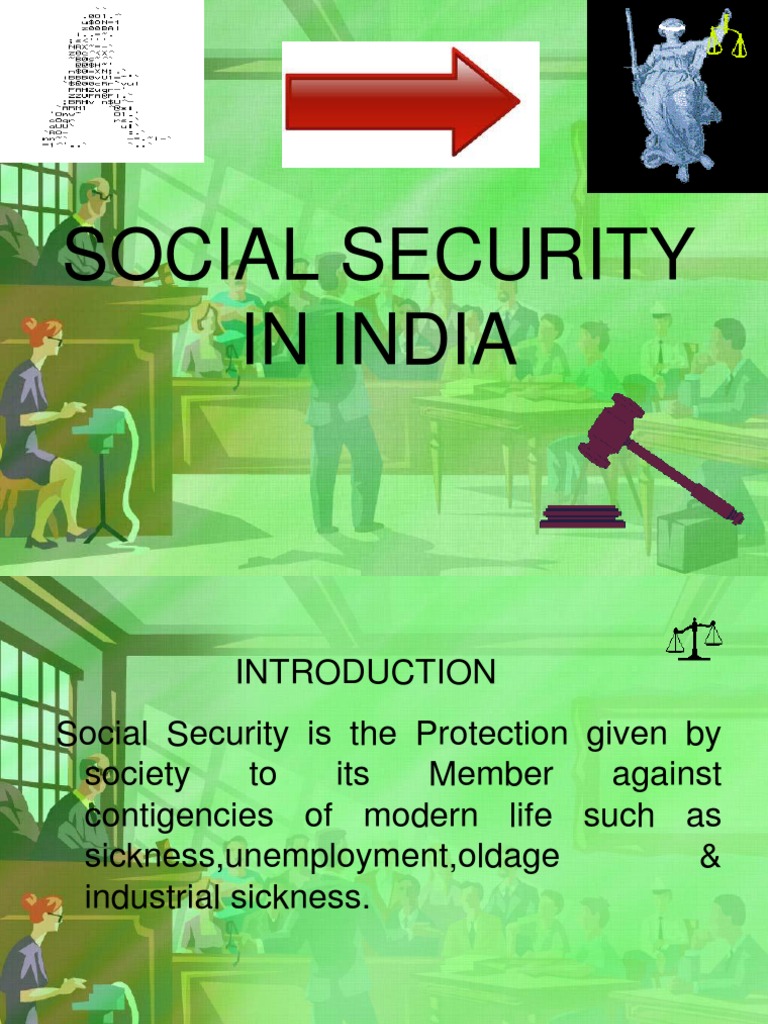 Social Security Framework in India | PDF | Workers' Compensation | Pension