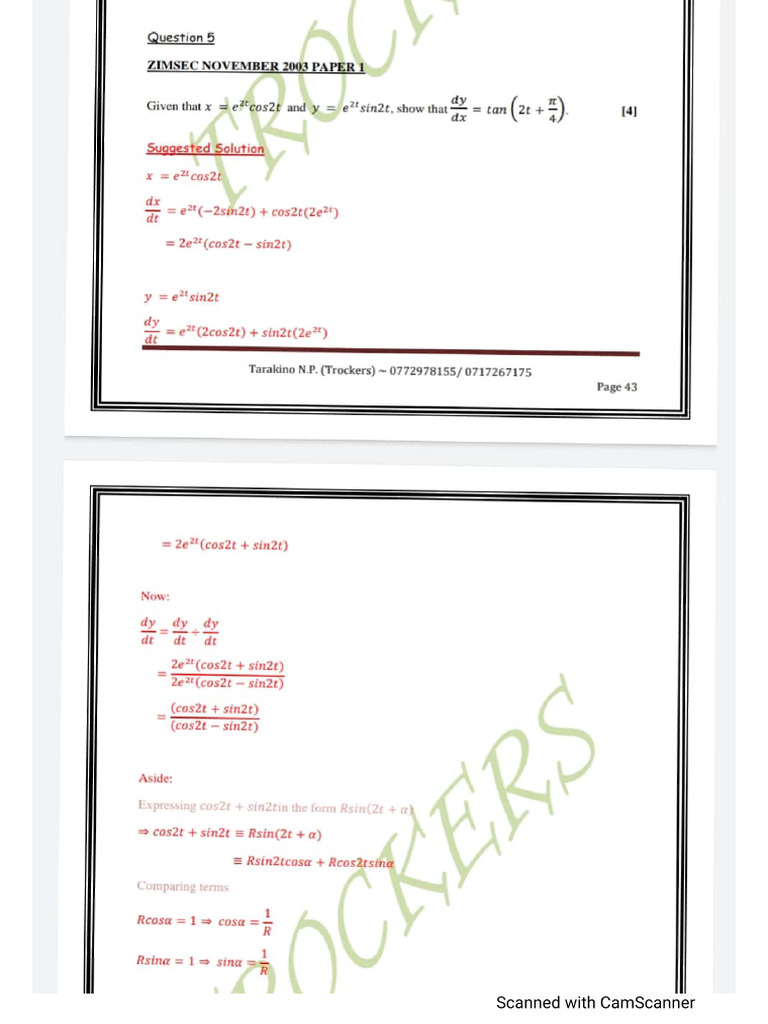 N2003 Parametric Diff | PDF