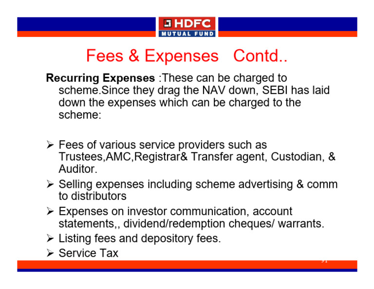 HDFC Training 91 | PDF