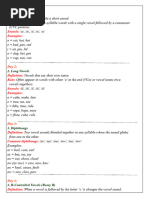 Disyllabic Words and Phoneme Segmentation | PDF