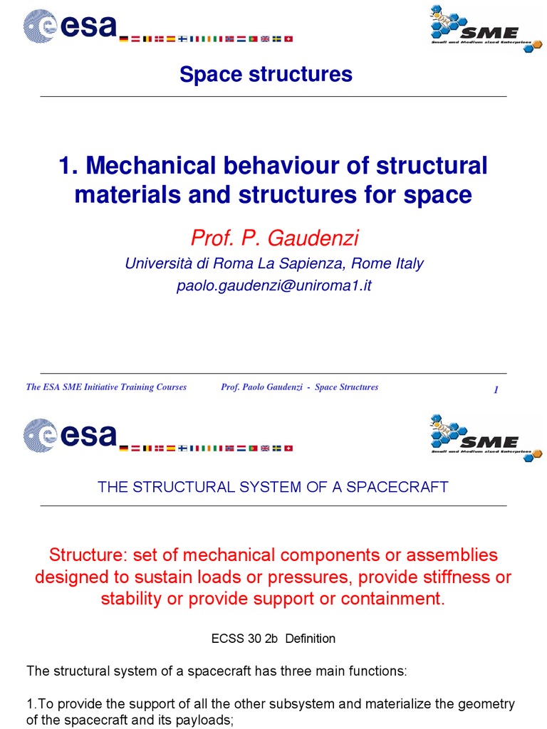 01 Mechanical Behaviour of Structural Materials and Structures For ...