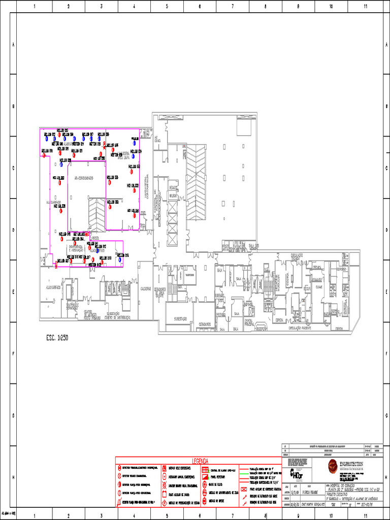 SDAI - HCor - P.123, 147 e 167 - 2° Subsolo - R01 | PDF