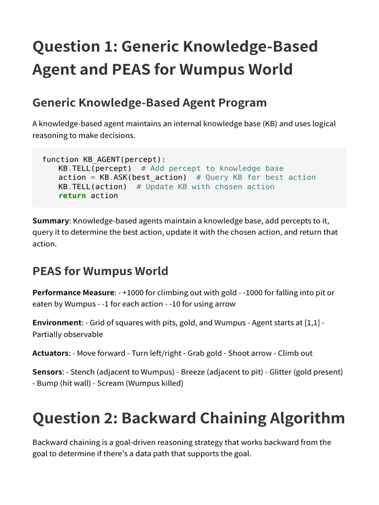 Cie 2 Important Questions Solutions | PDF | First Order Logic ...