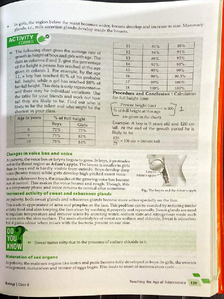 Bio Class 8 IMP-69 | PDF