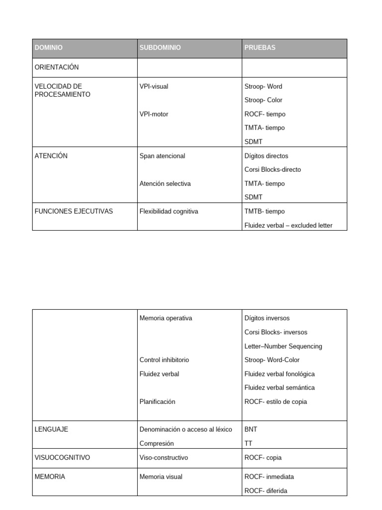 Neuronorma Battery | PDF