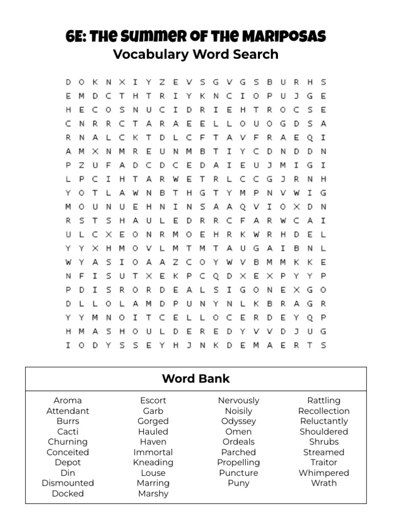 The Summer of The Mariposas | PDF