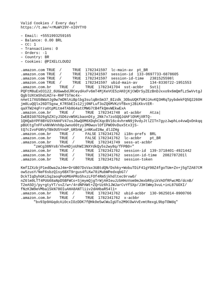 (0.00 BRL) (1 CC) (0 Transactions) (-1 Orders) (BR) (+5551993259165 ...