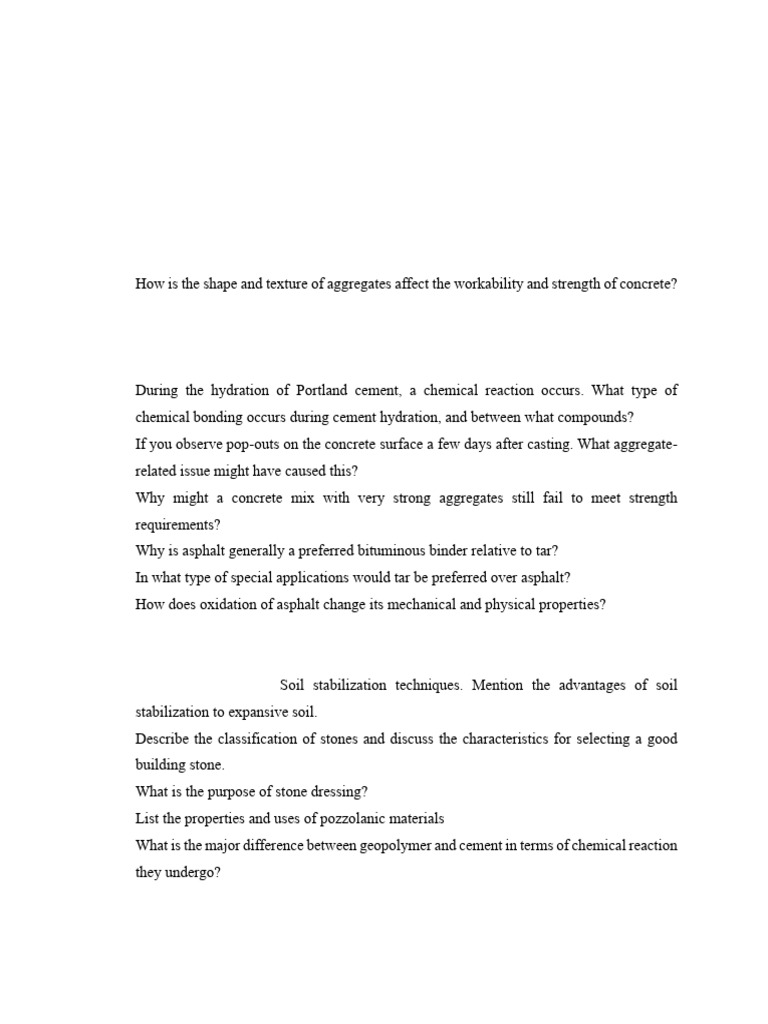 Tutorial Questions | PDF