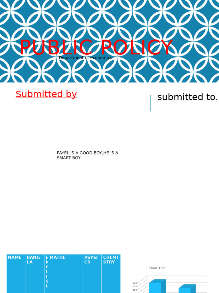 Public Policy Submission Overview | PDF