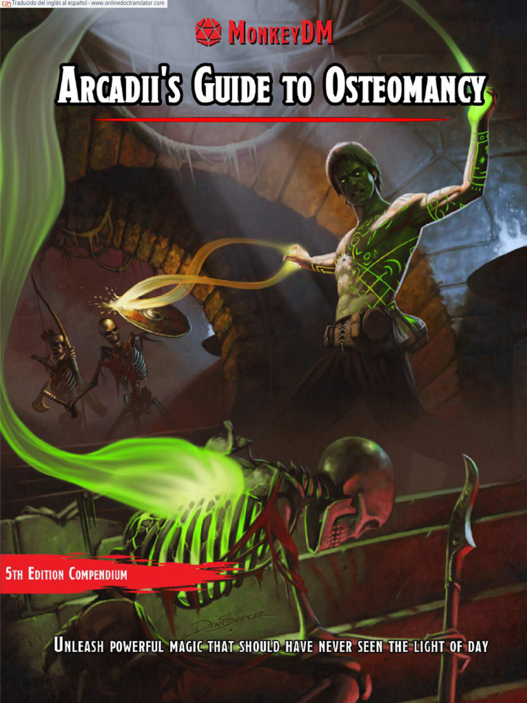 Arcadii's Guide To Osteomancy | PDF | Tormentas
