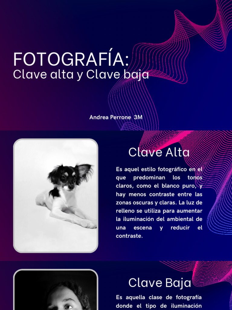 Fotografía II Andrea Perrone 3M | PDF