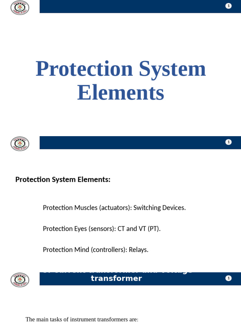 Current Transformer Protection System Guide | PDF | Transformer | Power ...