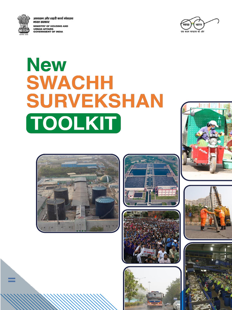 New Swachh Survekshan Toolkit | PDF | Waste | Sanitation