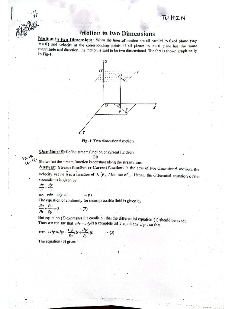 Unit-02Motion in Two Dimensions | PDF