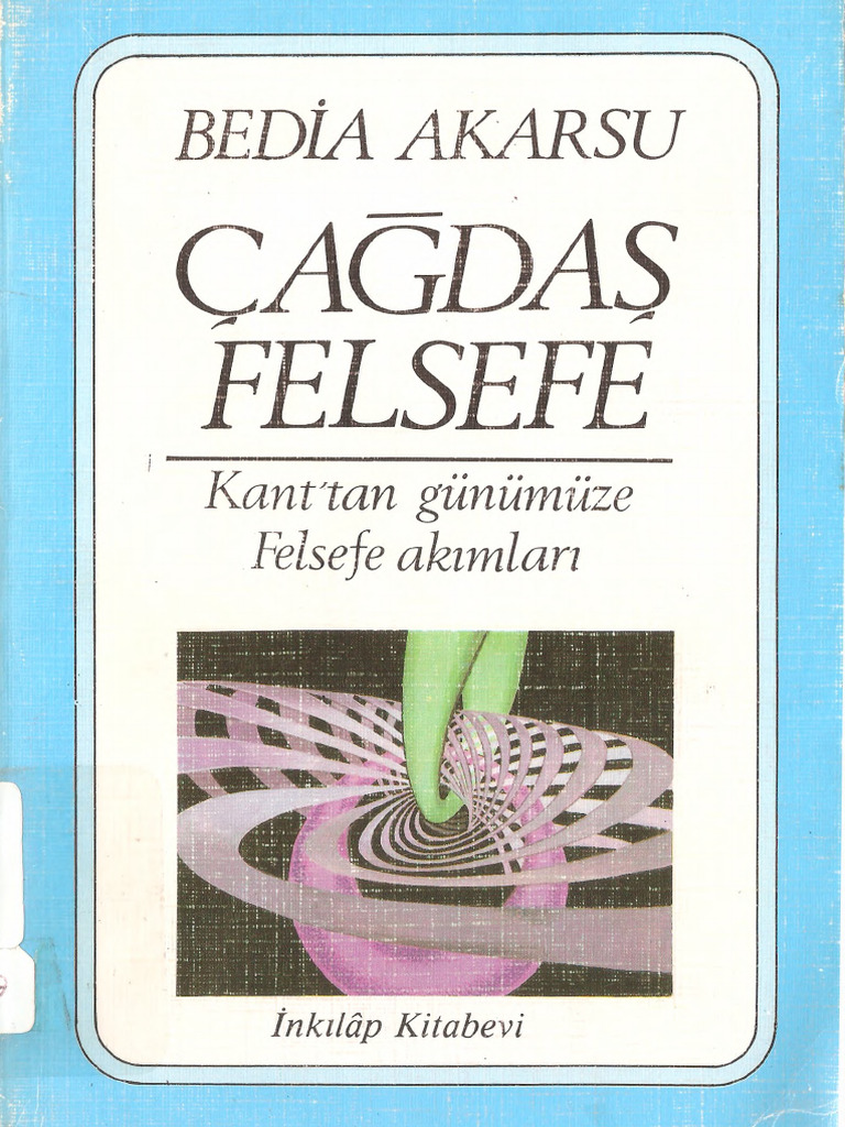 Bedia Akarsu - Çağdaş Felsefe | PDF