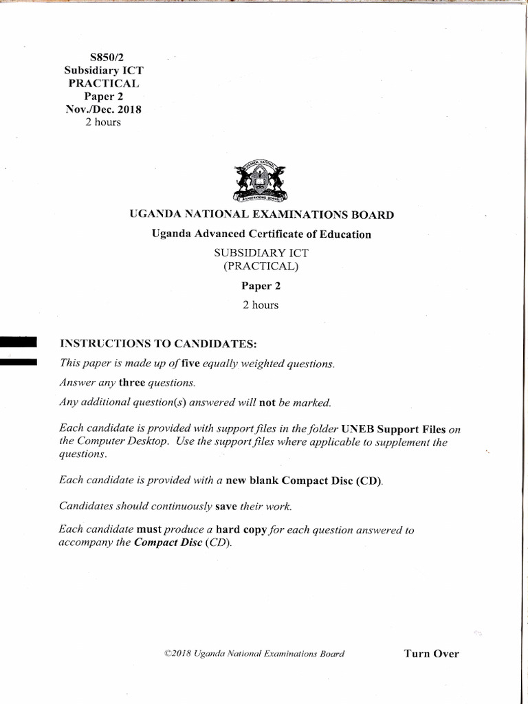 Ict 2018 Paper2 | PDF