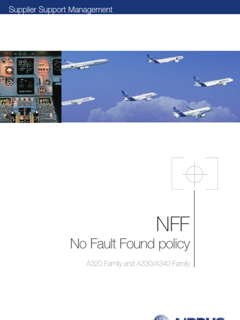 No Fault Found Policy: Supplier Support Management | PDF | Airbus ...