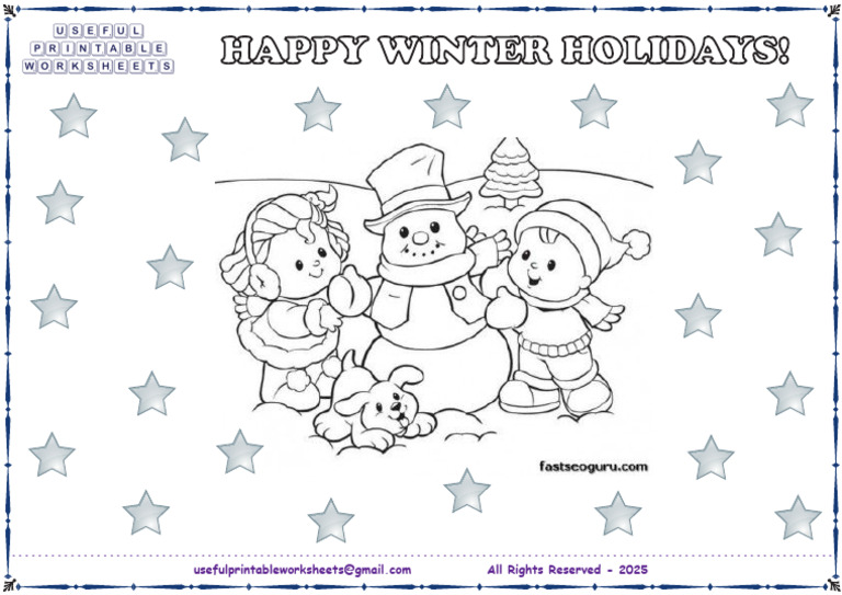 518 - Winter Holidays Picture | PDF