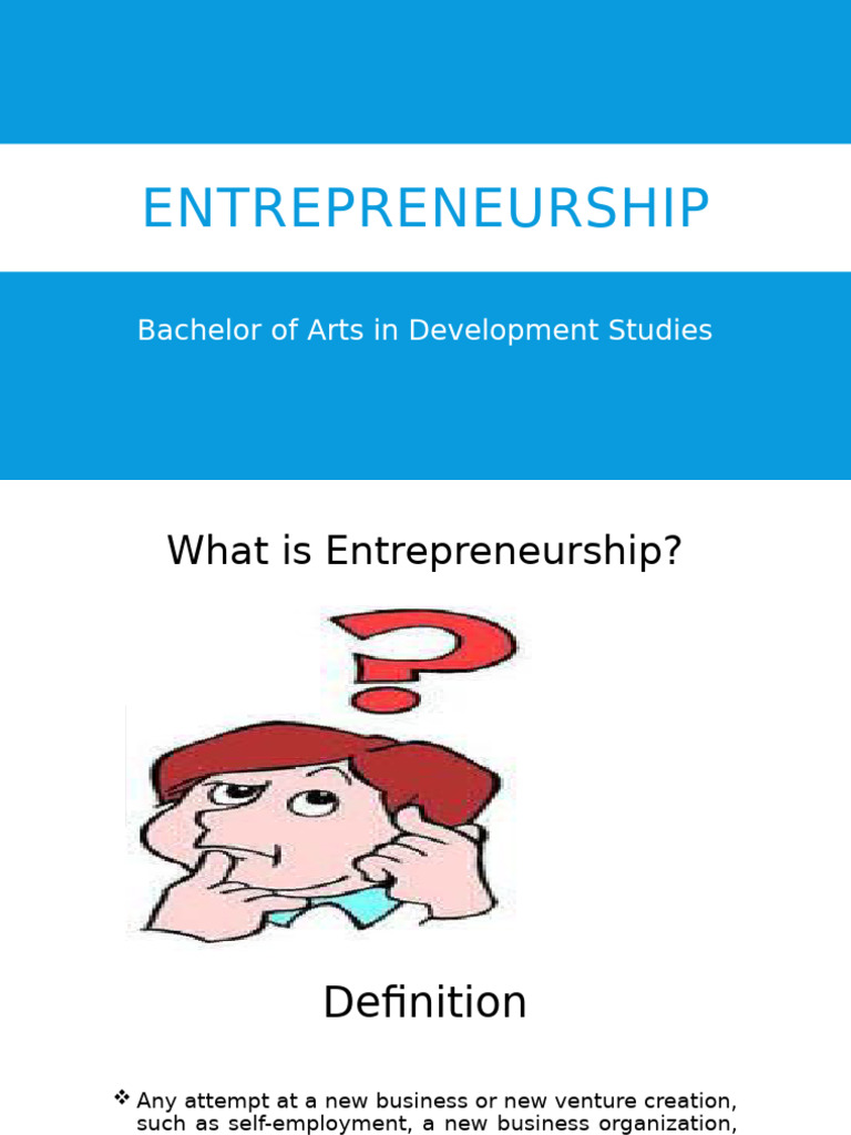 Understanding Entrepreneurship Basics | PDF | Entrepreneurship | Economies