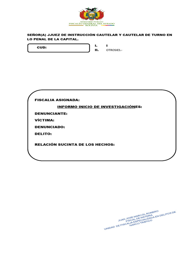 Inicio de Investigaci-N | PDF