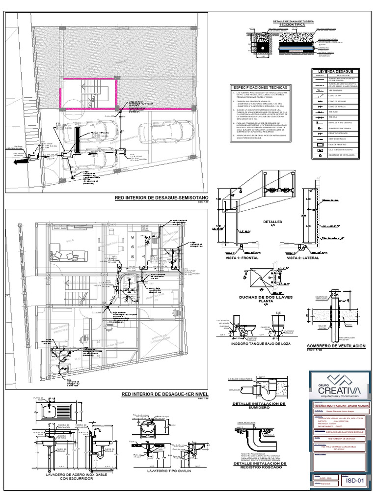 Isd 01 | PDF | Tubería (transporte de fluidos) | Ingeniería de Edificación