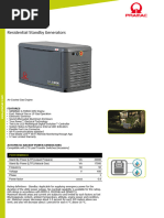 Generac 20 24kw Spec Sheet Without Pwrview A0000937814 - 2 | PDF ...