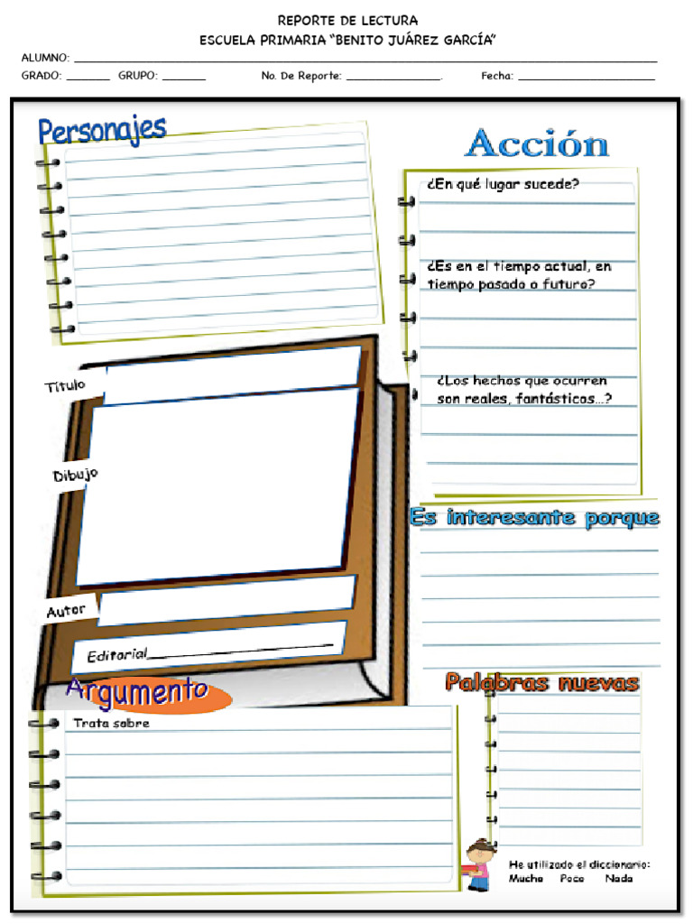 Reporte de Lecturas 6º | PDF