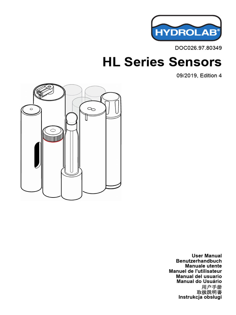 Manual HL Series Sensors | PDF | Calibration | Electromagnetic Interference