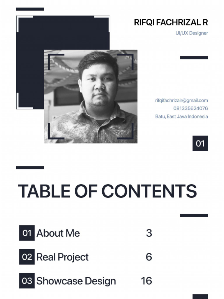 Portofolio - Rifqi Fachrizal R | PDF