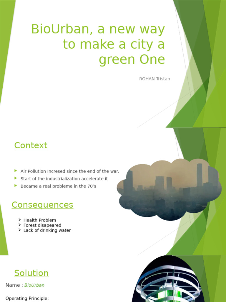 BioUrban, A New Way To Make A | PDF