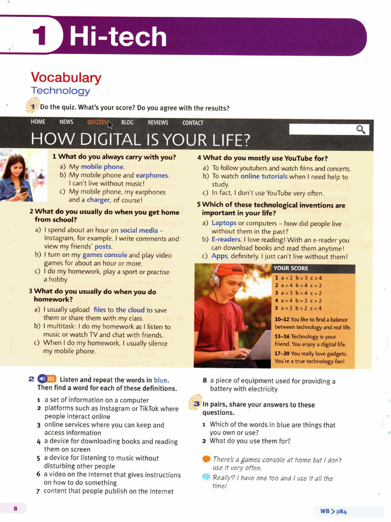 Unit 1 On The Pulse 3 | PDF