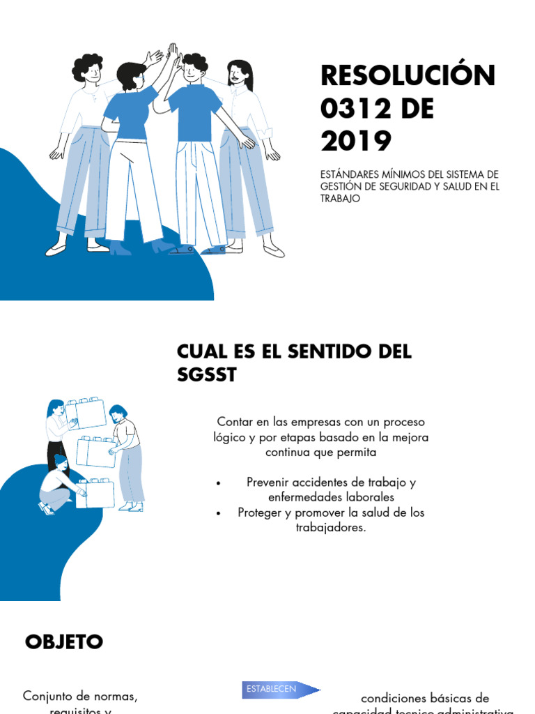 Resolución 0312 de 2019 | PDF